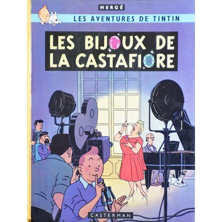 Album Tintin 21 réédition - Les bijoux de la Castafiore - Casterman ...